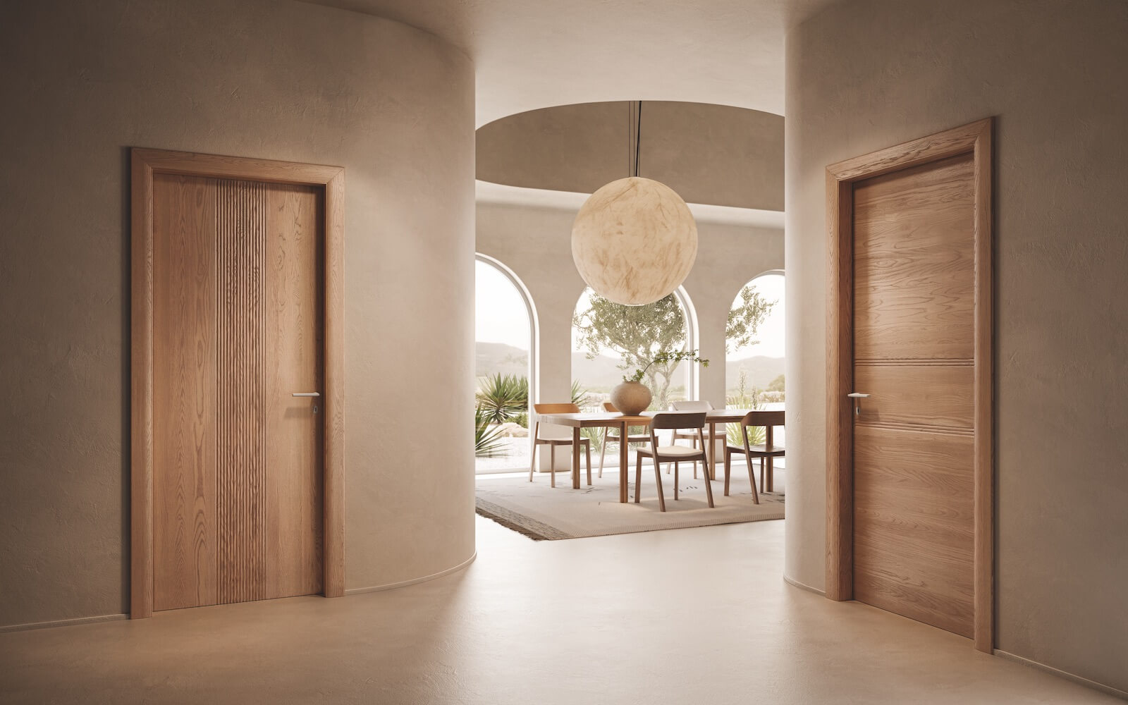 IO2023 by Garofoli. Porte in legno massiccio con uno stile moderno